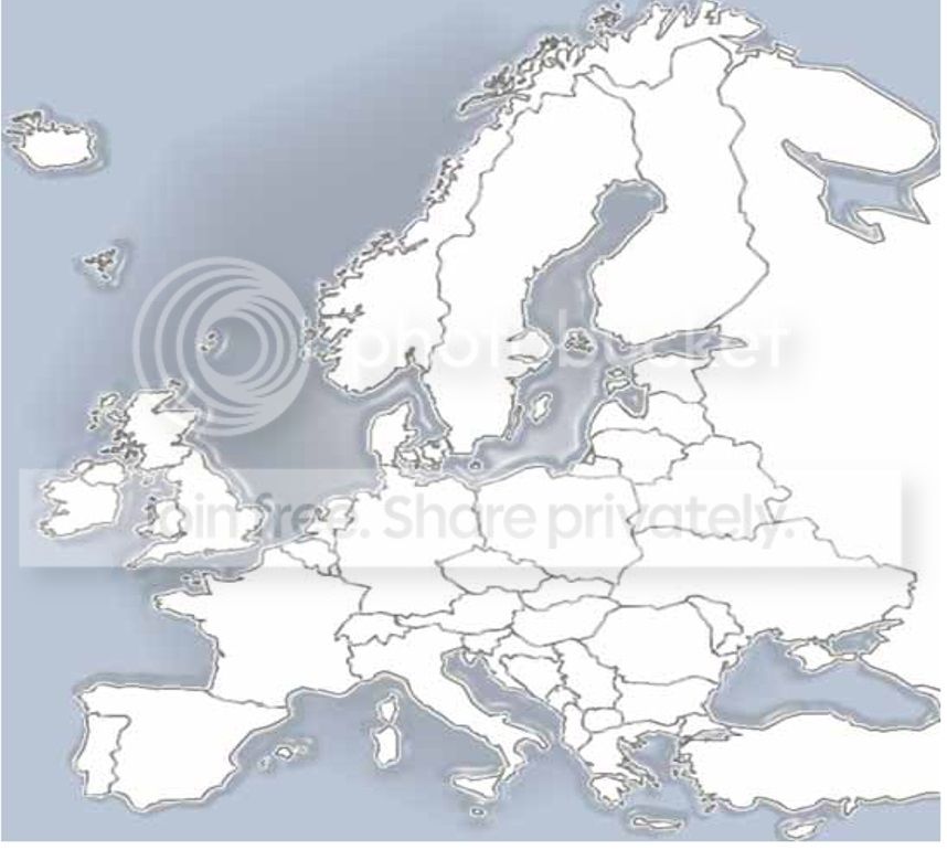 EURO 2016 Teams on the Map Quiz - By Chicken_Dipper