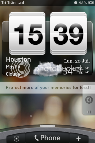 [themes] Biến Iphone thành HTC Hero - đẹp cực | Viết bởi tritran