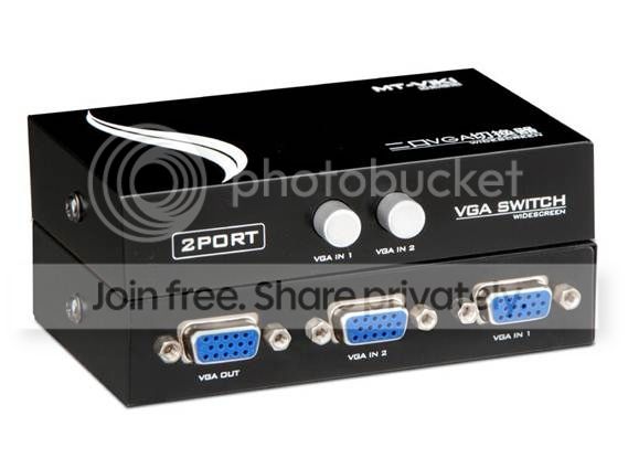 Online Brand New High Quality 2 Port VGA Switch-Splitter (Manual) Box ...